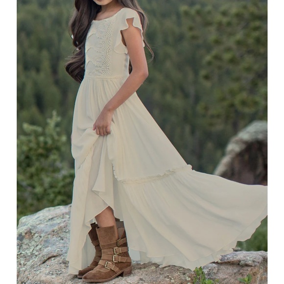 Joyfolie | Dresses | Joyfolie Viola Dress In Cream Girls 8 New | Poshmark